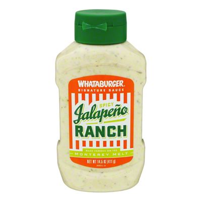 Whataburger Spicy Jalapeno Ranch, 14 oz | Joe V's Smart Shop | Low ...