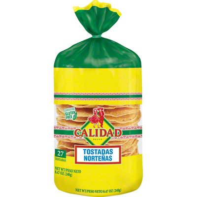 Calidad Tostadas Nortenas, 27 ct | Joe V's Smart Shop | Low Prices ...