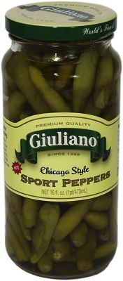 Giuliano Sport Peppers, 16 oz | Central Market - Really Into Food