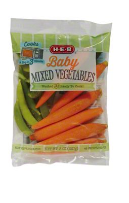 H-E-B Baby Mixed Vegetables, 8 oz | Central Market - Really Into Food