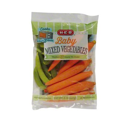 H-E-B Baby Mixed Vegetables, 8 oz | Central Market - Really Into Food