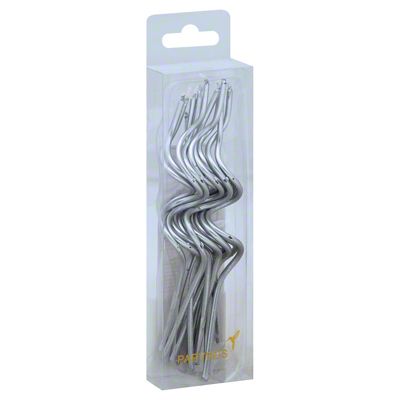 Papyrus Silver Swirl Birthday Candles, 12 ct | Central Market - Really ...