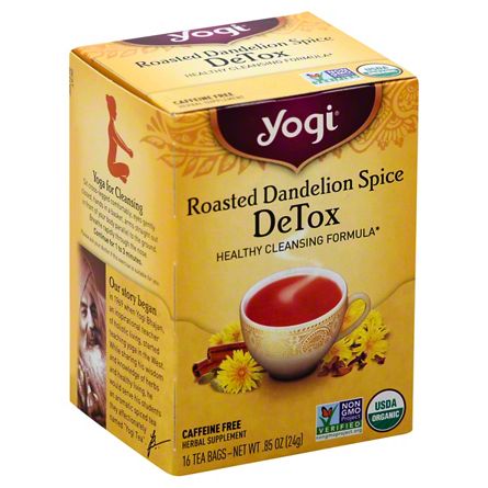 Yogi Roasted Dandelion Spice DeTox Tea Bags, 16 ct | Central Market ...