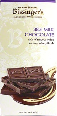 Bissingers 38% Milk Chocolate Bar, 3 OZ | Central Market - Really Into Food