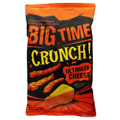 Big Time Crunch! Cheese-Flavored Snacks - Ultimate Cheese, 9 oz | Joe V ...