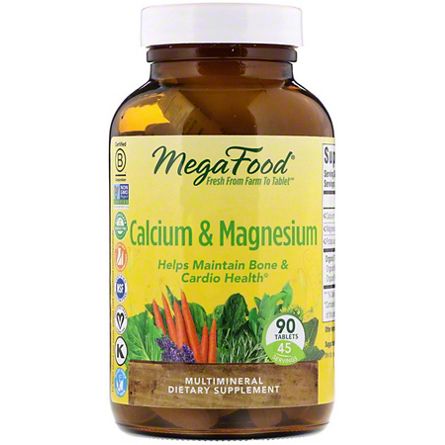 Megafood Calcium & Magnesium Multimineral Tablets, 90 ct | Central ...