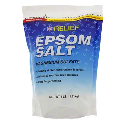 Relief MD Epsom Salt, 4 lb | Central Market - Really Into Food
