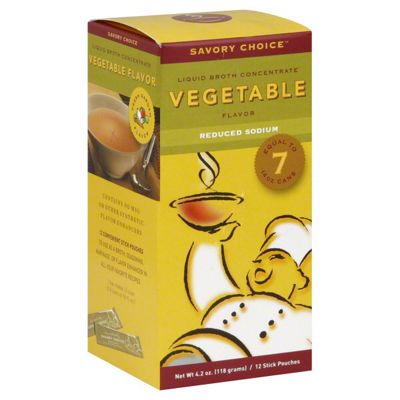 Savory Choice Vegetable Broth Concentrate, ea | Central Market - Really ...
