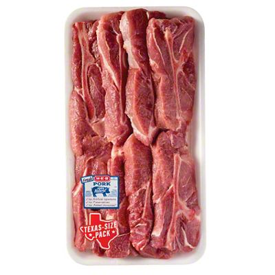H-E-B Bone-in Country-Style Boston Butt Pork Ribs - Texas-Size Pack ...