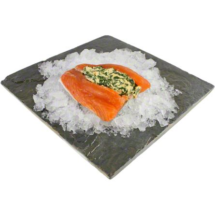 Central Market Stuffed Salmon Rockefeller | Central Market - Really ...