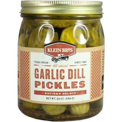 Klein Bros Artisan Select Garlic Dill Pickles, 24 oz – Central Market