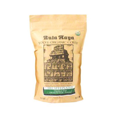 Ruta Maya Organic Decaffeinated Whole Bean Coffee, 12 oz | Central ...