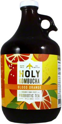 Holy Kombucha Blood Orange Probiotic Tea Growler, 64 oz | Central ...
