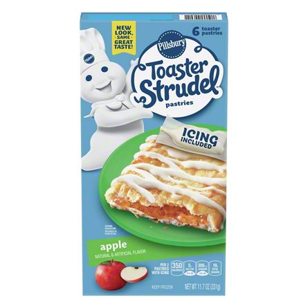 Pillsbury Toaster Strudel Frozen Pastries - Apple, 6 ct | Joe V's Smart ...