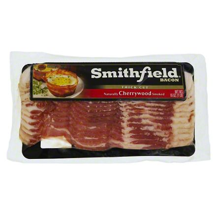 Smithfield Thick Cut Cherrywood Smoked Bacon, 16 oz | Central Market ...