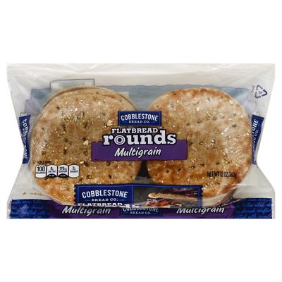 Cobblestone Bread Co. Multigrain Flatbread Rounds, 12 oz | Central ...
