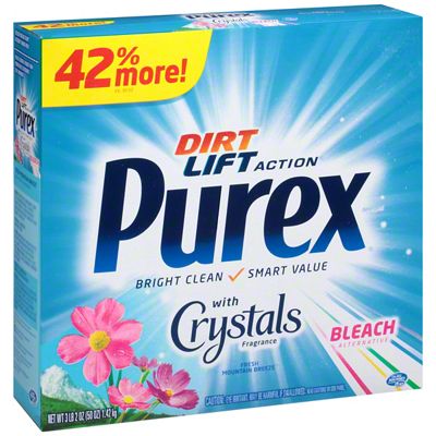 Purex with Bleach Alternative Fresh Mountain Breeze HE Powder Laundry ...