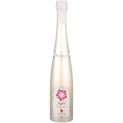 YUKI Nigori White Peach Sake, Half-Bottle 375 mL | Central Market ...