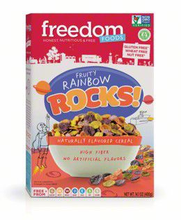 Freedom Foods Fruity Rainbow Rocks Cereal, 14.1 oz | Central Market ...