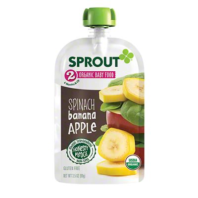 Sprout Stage 2 Spinach Banana Apple, 3.5 oz | Central Market - Really ...