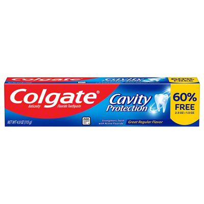 Colgate Cavity Protection Anticavity Toothpaste, 4 oz | Joe V's Smart ...