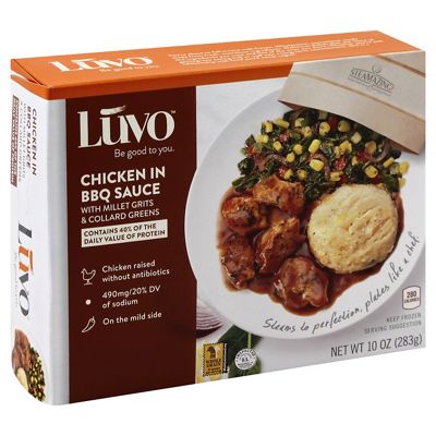 Luvo Steamazing Chicken In BBQ Sauce, 10OZ | Central Market - Really ...