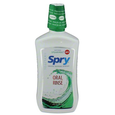 Spry Spearmint Natural Oral Rinse, 16 oz | Central Market - Really Into ...