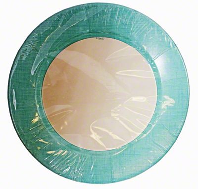 Caspari Dinner Plate Linen Robins Egg Blue, 8 ct | Central Market ...