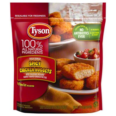 Tyson Spicy Chicken Nuggets, 27 oz | Joe V's Smart Shop | Low Prices ...