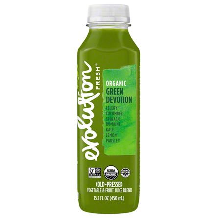 Evolution Fresh Organic Green Devotion Juice, 15.2 oz | Central Market ...