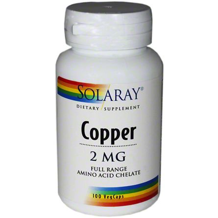 Solaray Copper, 100 ct | Central Market - Really Into Food