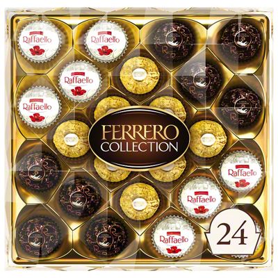 Ferrero Collection Fine Assorted Confections Gift Box, 24 pc, 9.33 oz ...
