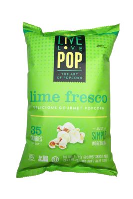 Live Love Pop Lime Fresco Popcorn, 4.4 oz | Central Market - Really ...