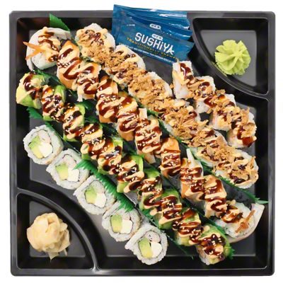 H-E-B Sushiya Sushi Party Tray - Fiesta 3, 35 pc | Joe V's Smart Shop ...
