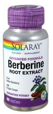 Solaray Berberine Root Extract Special Formula, 60 ct | Central Market ...