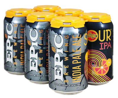 Epic Brewing Co. Tart N Juicy Sour IPA Beer 12 oz Cans, 6 pk | Central ...