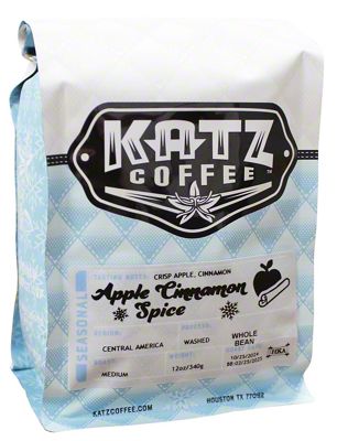 Katz Apple Cinnamon Spice Whole Bean Coffee, 12 oz | Central Market ...