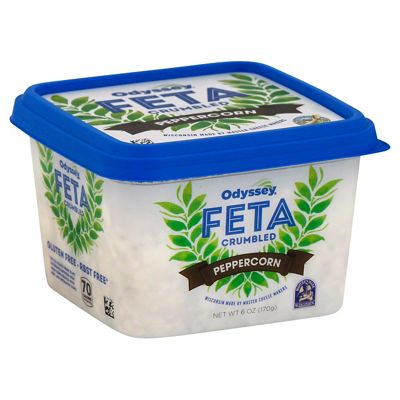 Odyssey Feta Crumbled - Peppercorn, 6 oz | Central Market - Really Into ...