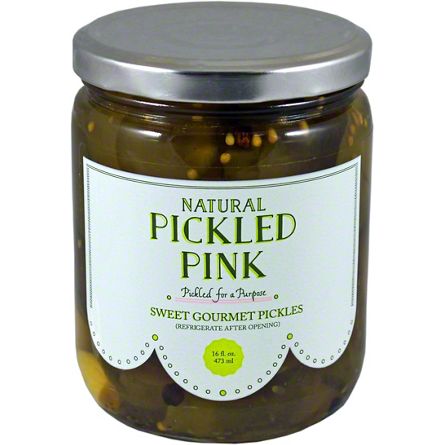 Pickled Pink Sweet Gourmet Pickles, 16 oz | Central Market - Really ...