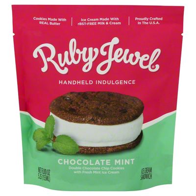 Ruby Jewel Chocolate Mint Ice Cream Sandwiches, 5.25 oz | Central ...