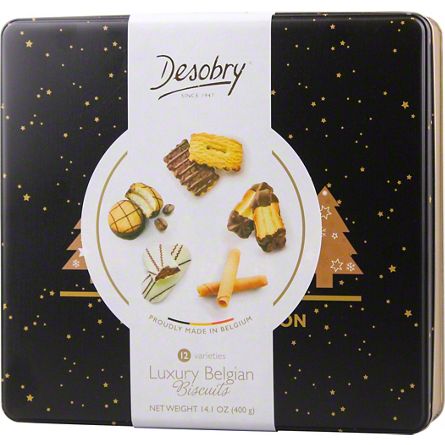 Desobry Finest Of Belgium Chocolate Biscuit Selection, 14.1 oz ...