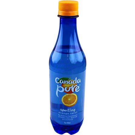 Canada Pure Sparkling Water Orange Twist, 15 oz | Central Market ...