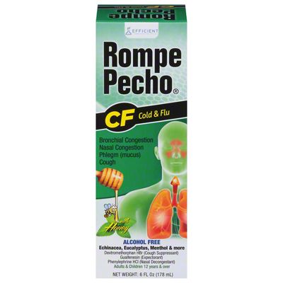 Rompe Pecho Cold & Flu Syrup, 6 oz | Joe V's Smart Shop | Low Prices ...