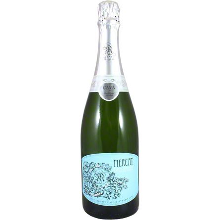 Mercat Brut Nature Cava, 750 ML | Central Market - Really Into Food