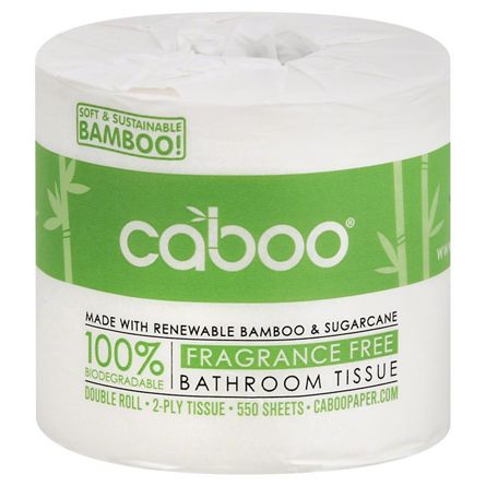Caboo 500 Sheet Single Roll Bathroom Tissue, Each | Central Market ...