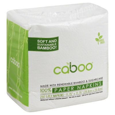 Caboo 250 Sheet Paper Napkins, ea | Central Market - Really Into Food