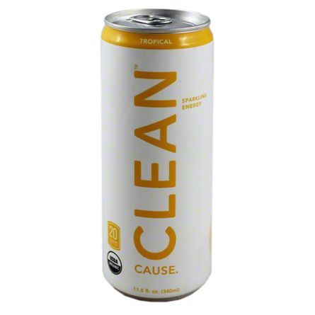 Clean Cause Tropical Energy Drink, 12 oz | Central Market - Really Into ...