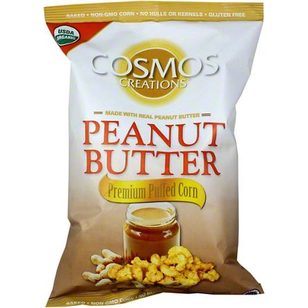 Cosmos Creations Organic Peanut Butter Puffed Corn, 6 oz | Central ...