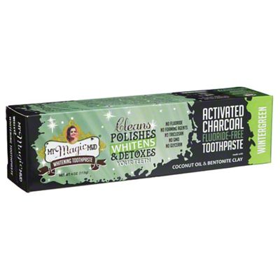 My Magic Mud Whitening Toothpaste Wintergreen, 4 oz | Central Market ...