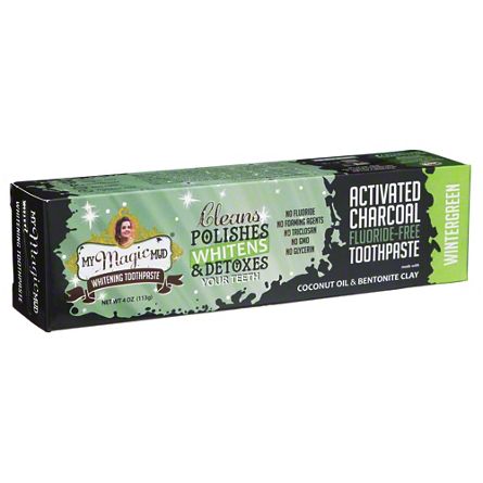 My Magic Mud Whitening Toothpaste Wintergreen, 4 oz | Central Market ...